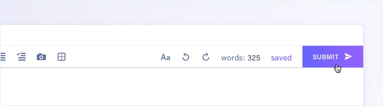 Submitting your assessment